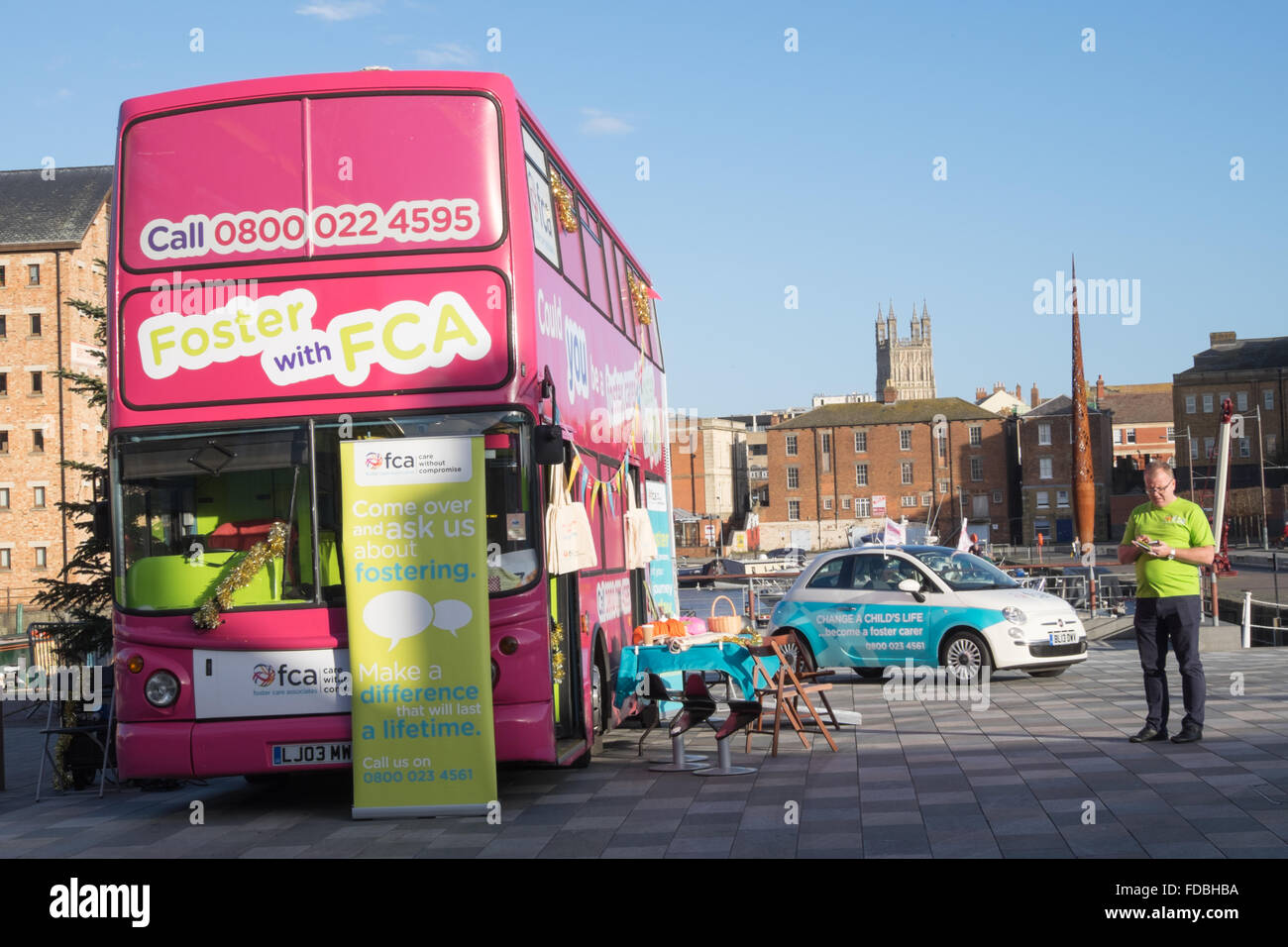 Charity bus hi-res stock photography and images - Alamy