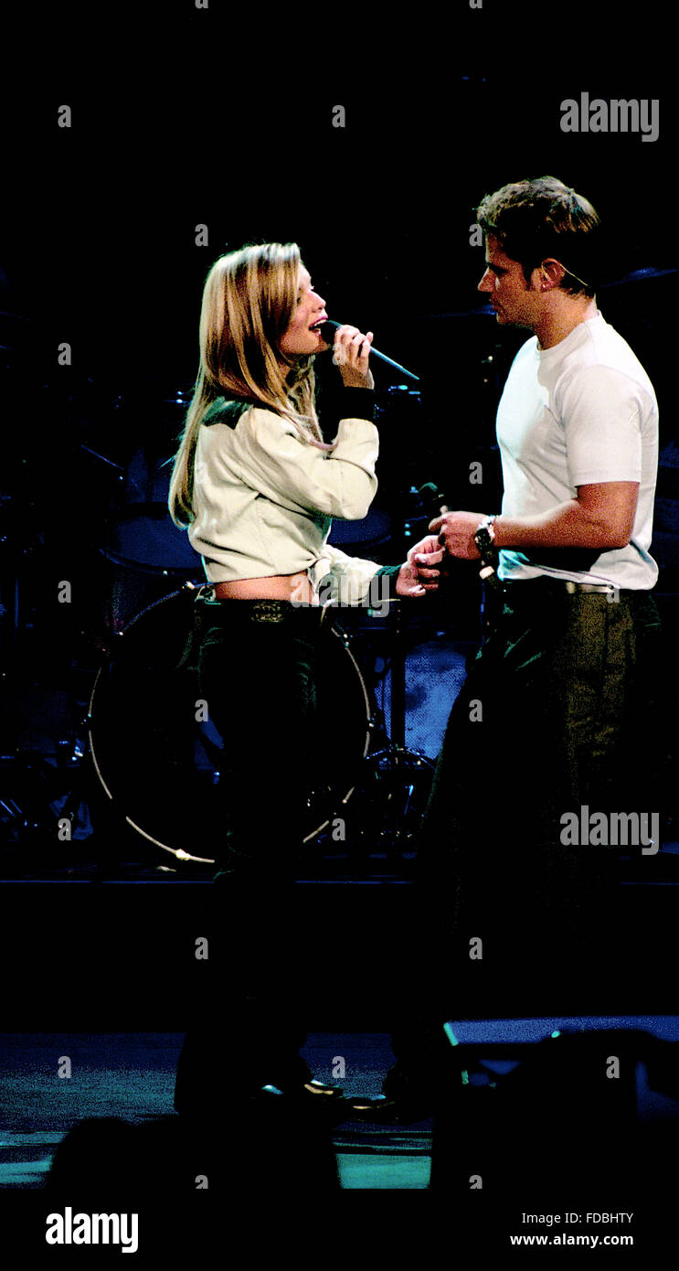 Washington, DC., USA, 19th January, 2001 Jessica Simpson and Nick ...