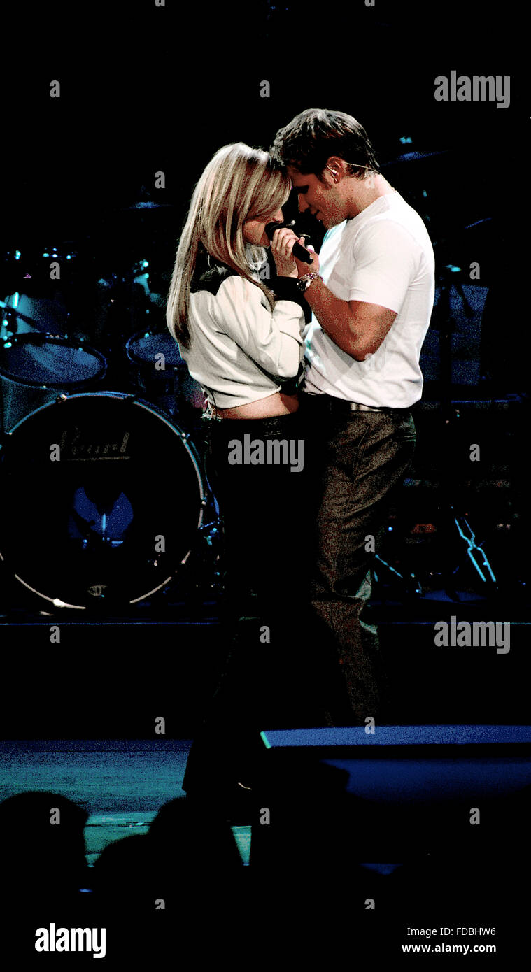 Washington, DC., USA, 19th January, 2001 Jessica Simpson and Nick ...