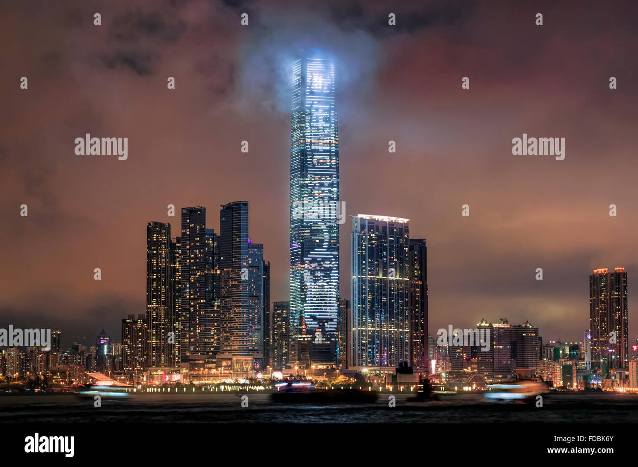 Hong Kong's tallest building, The International Commerce Center ICC ...