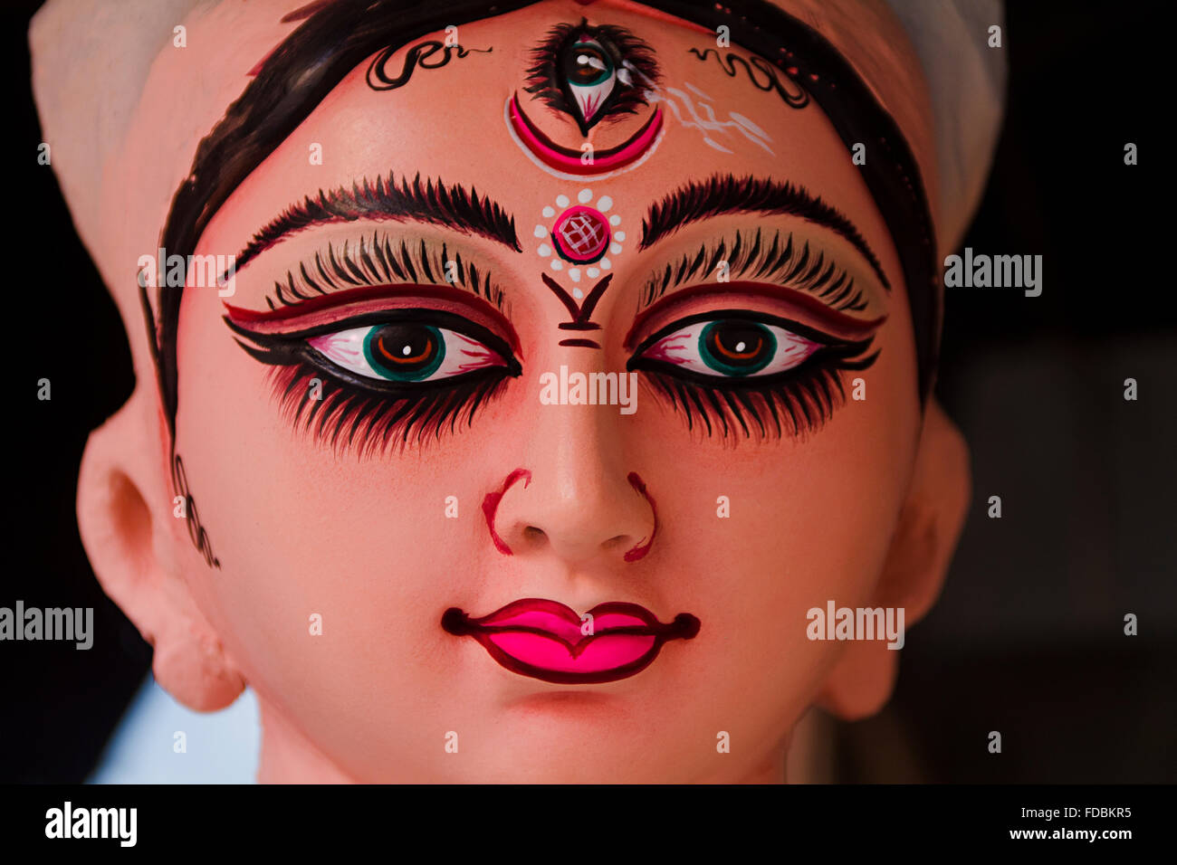 Faces of indian gods hi-res stock photography and images - Alamy