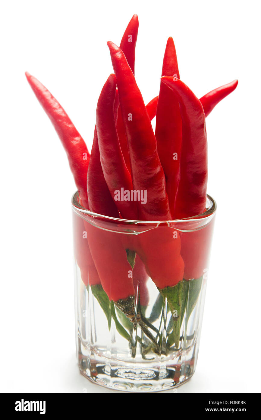 Red colour chilly hi-res stock photography and images - Alamy