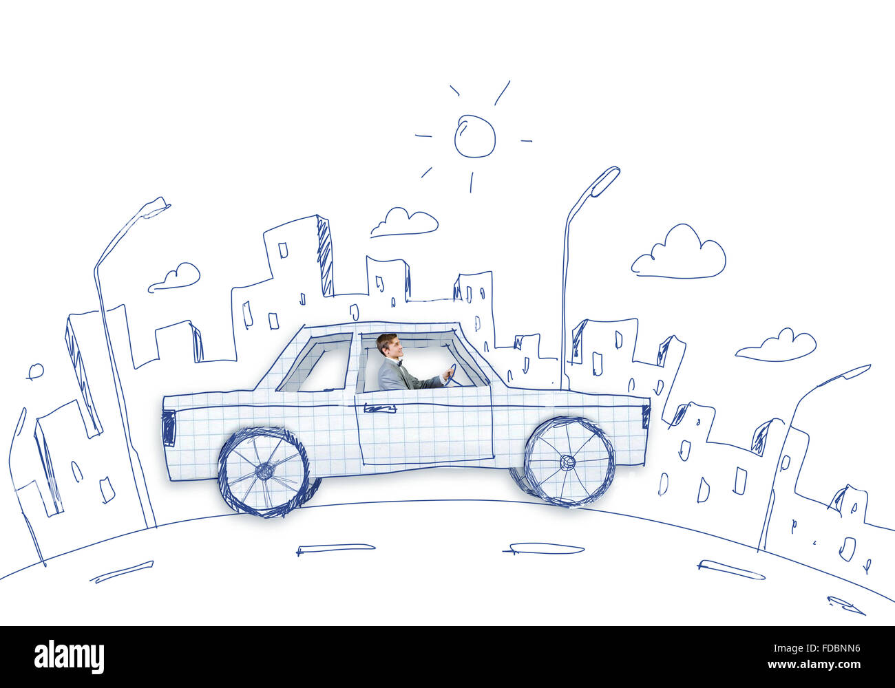 How To Draw A Car Step By Step On Paper