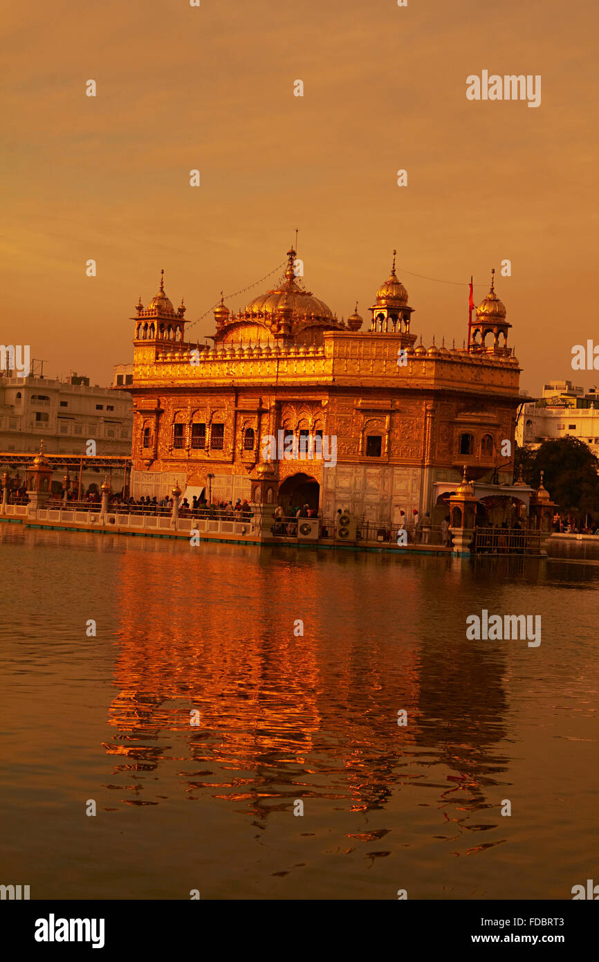 Golden temple Amritsar Gurdwara Nobody Stock Photo - Alamy