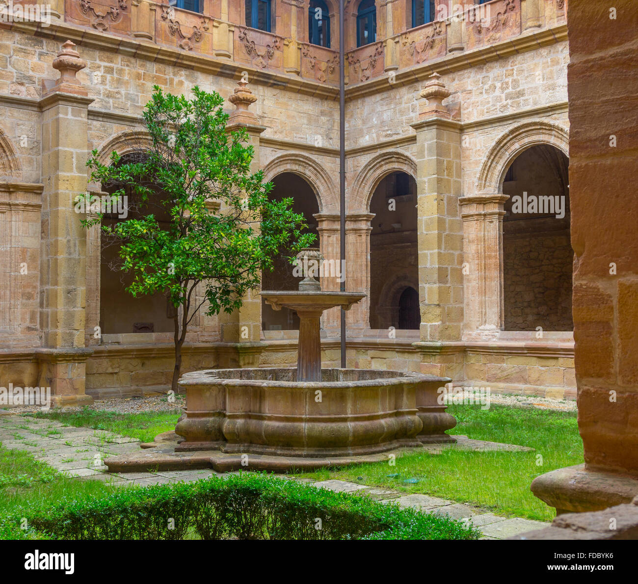 small source of water in a city park Stock Photo - Alamy