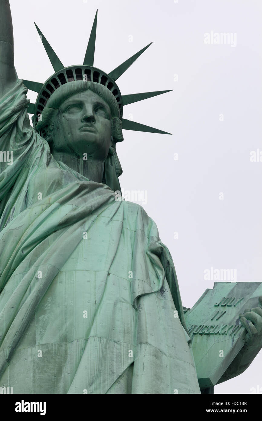 The Statue of Liberty is a colossal copper statue, designed by Auguste ...