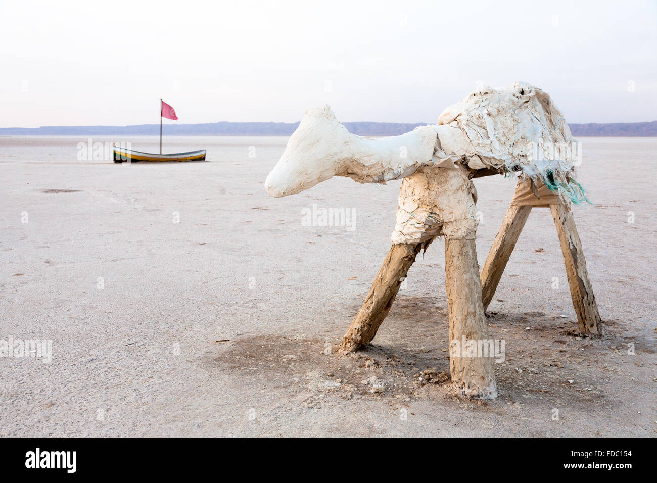 Chott el jerid,Salt lake in desert, Tunisia Stock Photo - Alamy