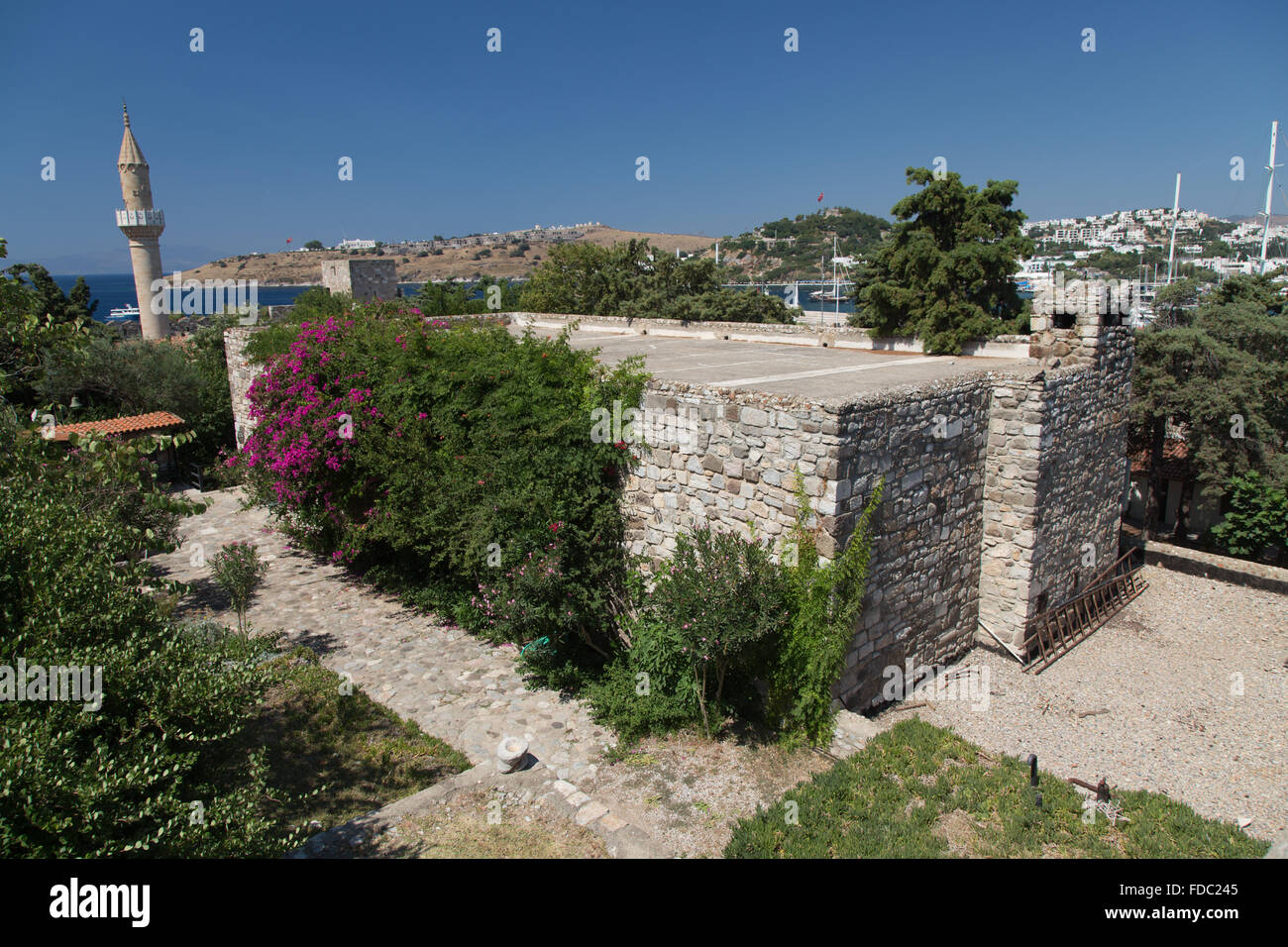 Building in Bodrum Castle, Turkey Stock Photo - Alamy