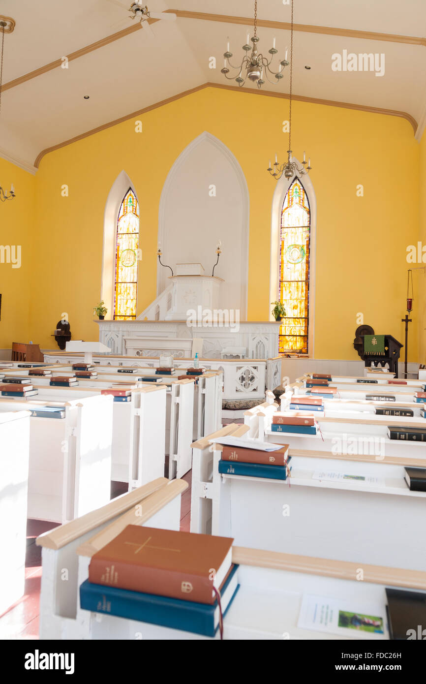Colonial Church Interior
