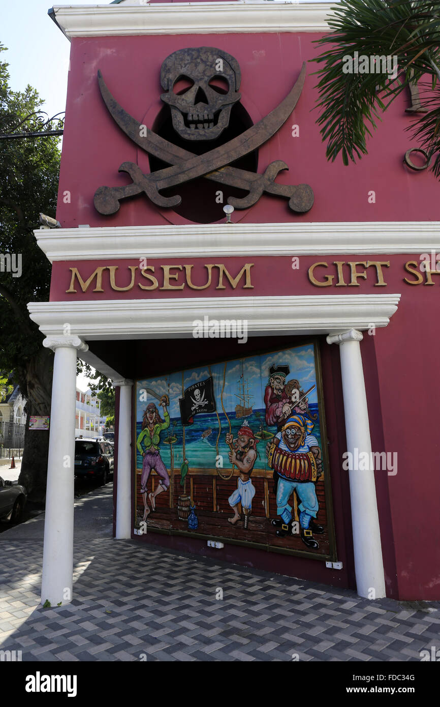 North America the Bahamas Pirates of Nassau Museum Stock Photo - Alamy
