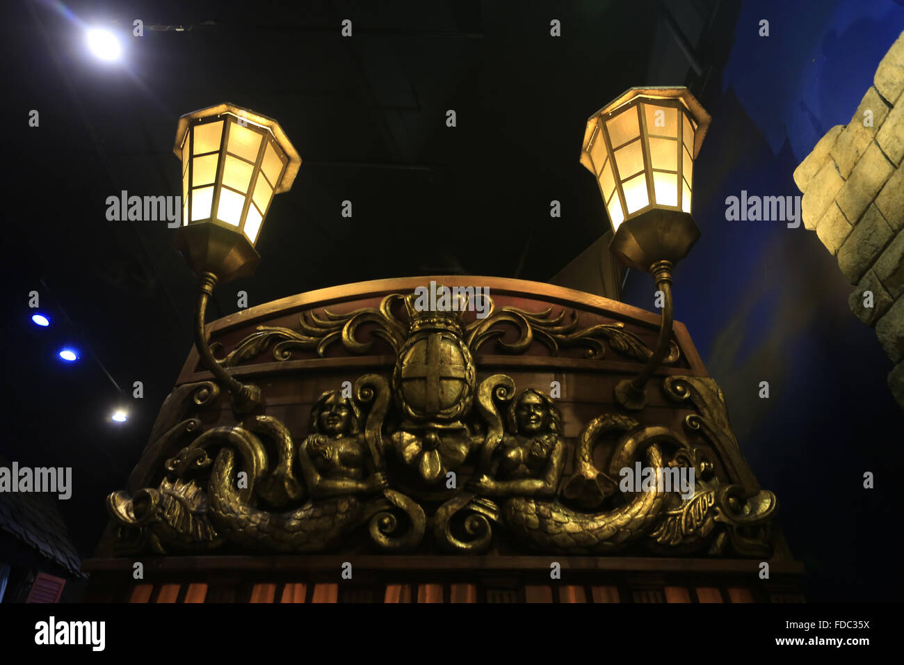 North America the Bahamas Pirates of Nassau Museum Stock Photo - Alamy