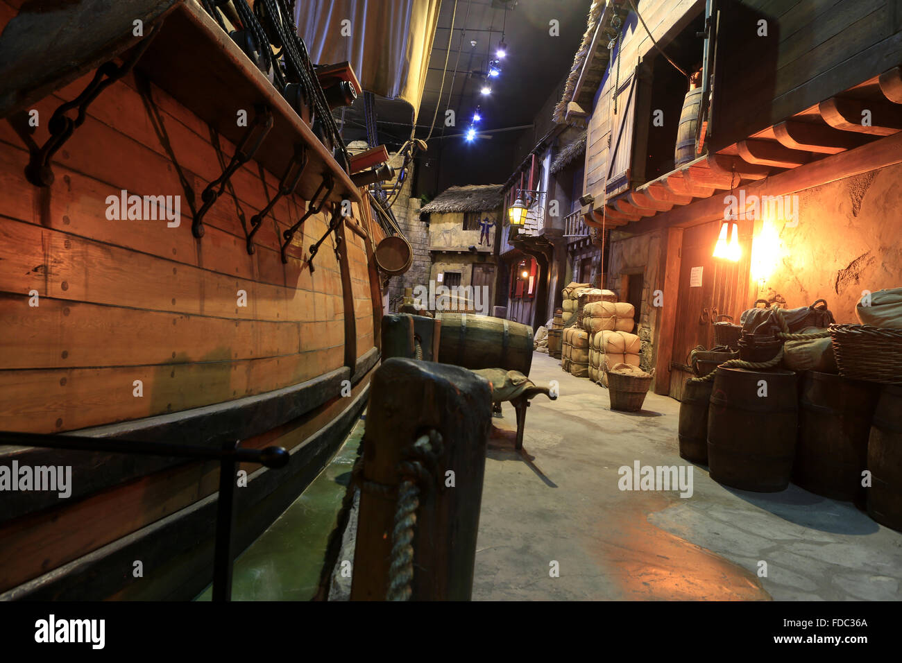 North America the Bahamas Pirates of Nassau Museum Stock Photo - Alamy