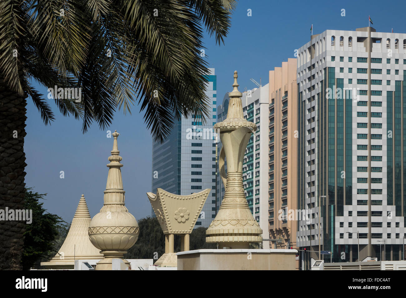 United Arab Emirates, Abu Dhabi, Sheikh Rashid bin Saeed street ...