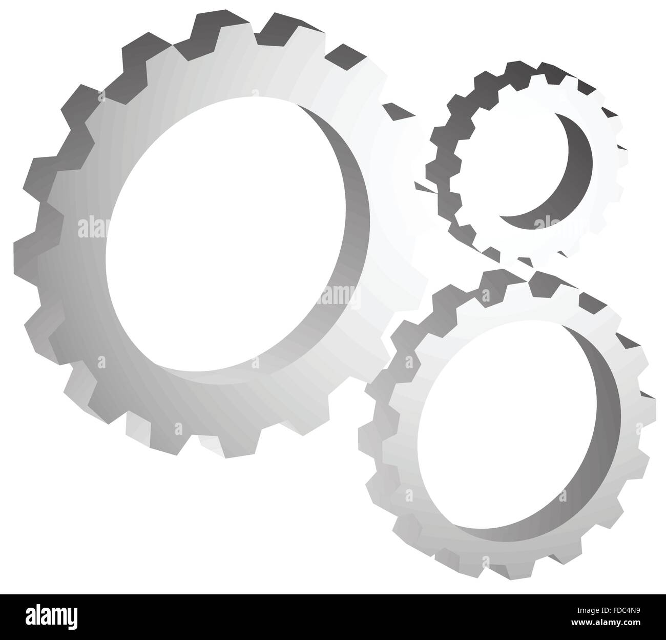 Gear wheel, gear, cogwheel graphic. Vector illustration for development ...