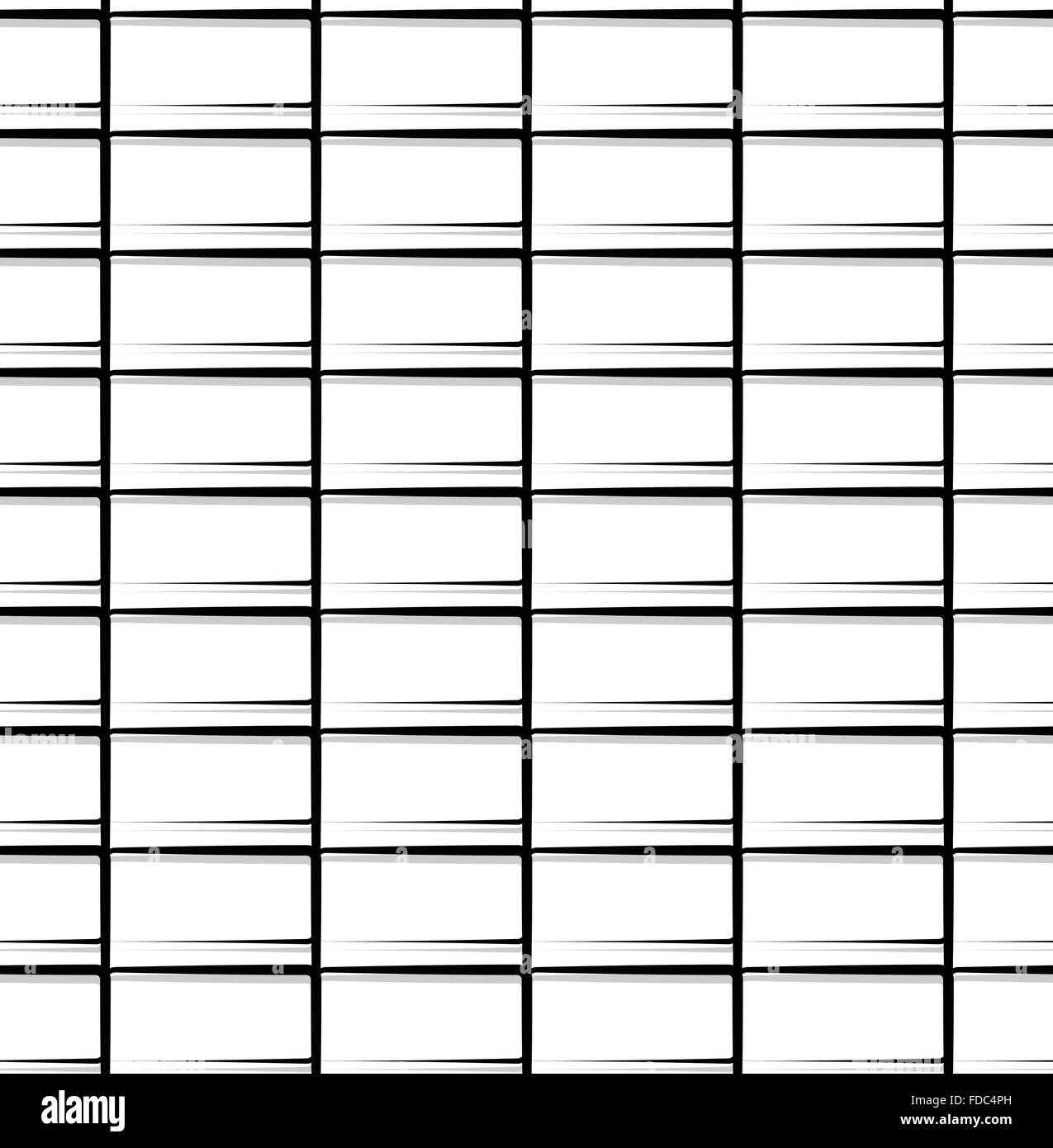 Repeatable pattern with rectangular square shapes. Monochrome abstract ...