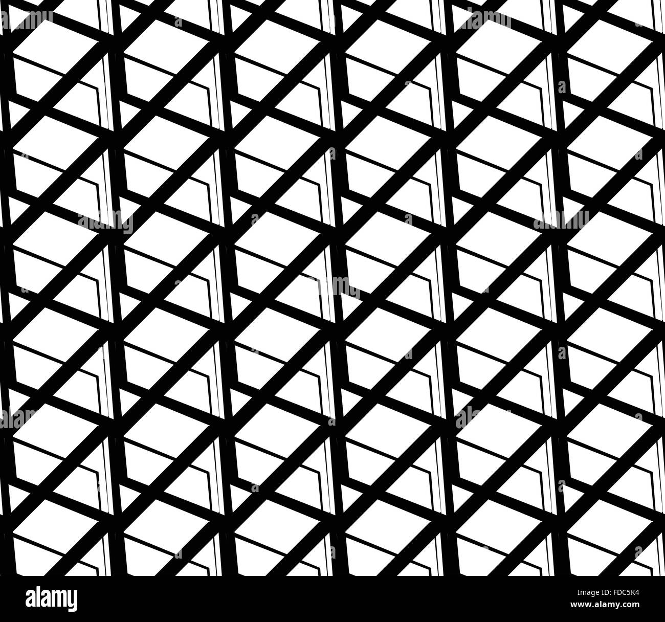 Seamlessly Repeatable Abstract Monochrome Grid Mesh Pattern Editable
