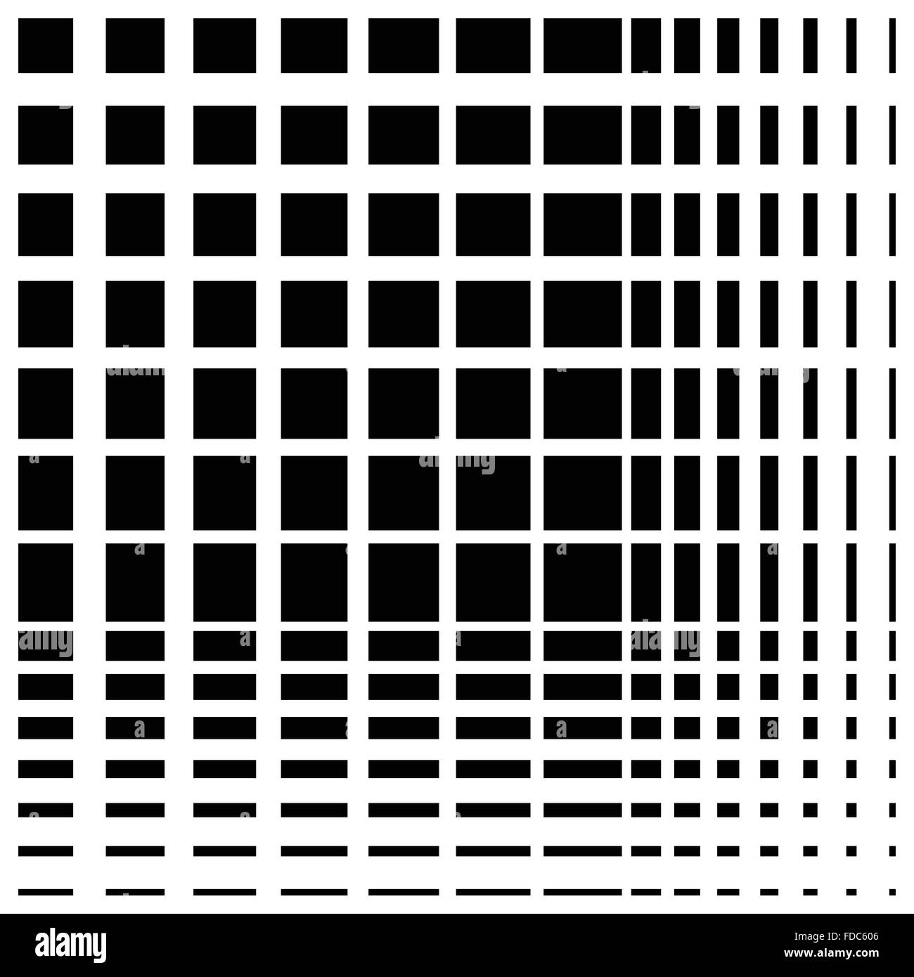 Grid Mesh Seamless Pattern Abstract Monochrome Vector Background Stock