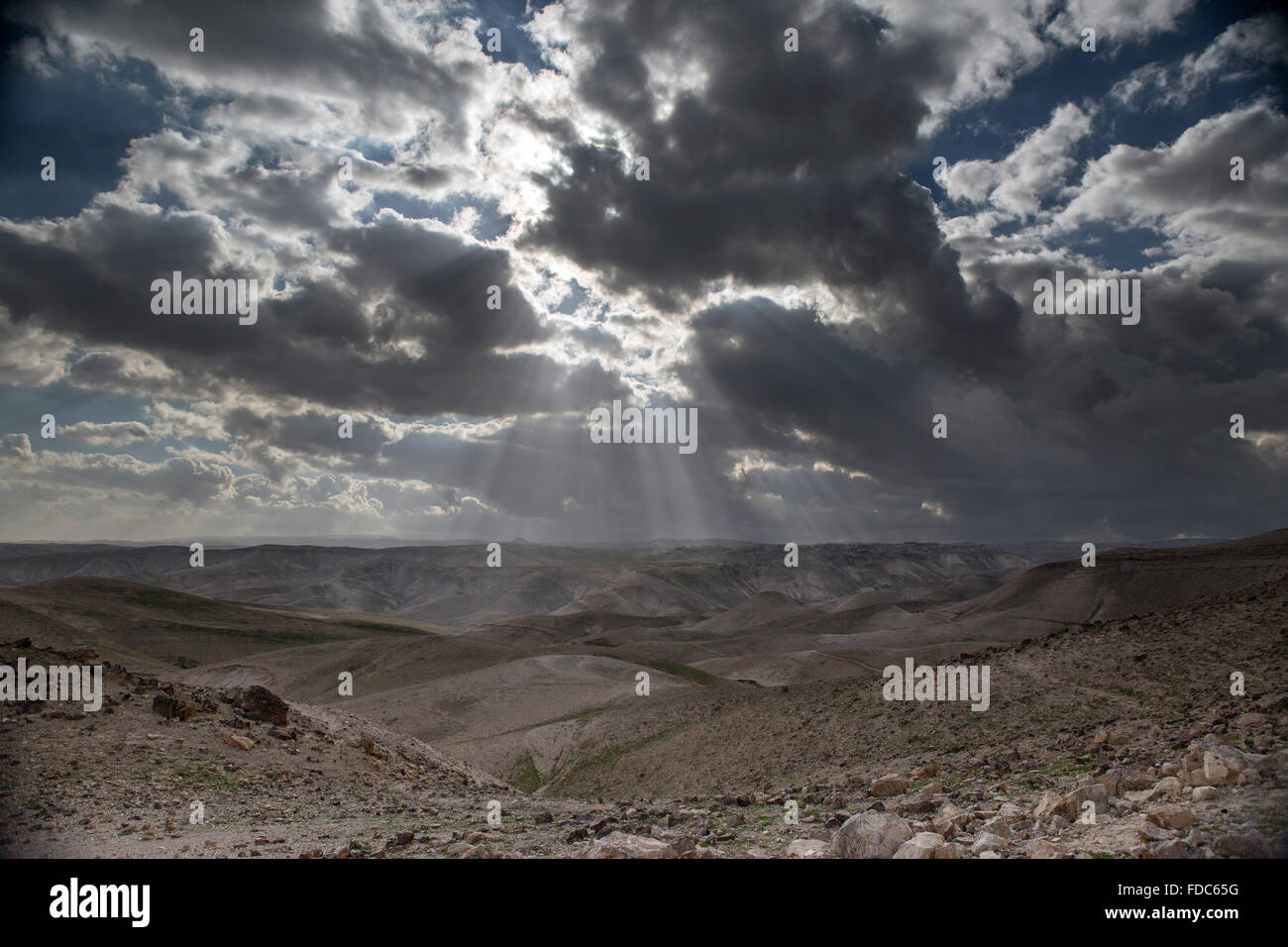 Israeli desert mountains in spring Stock Photo - Alamy