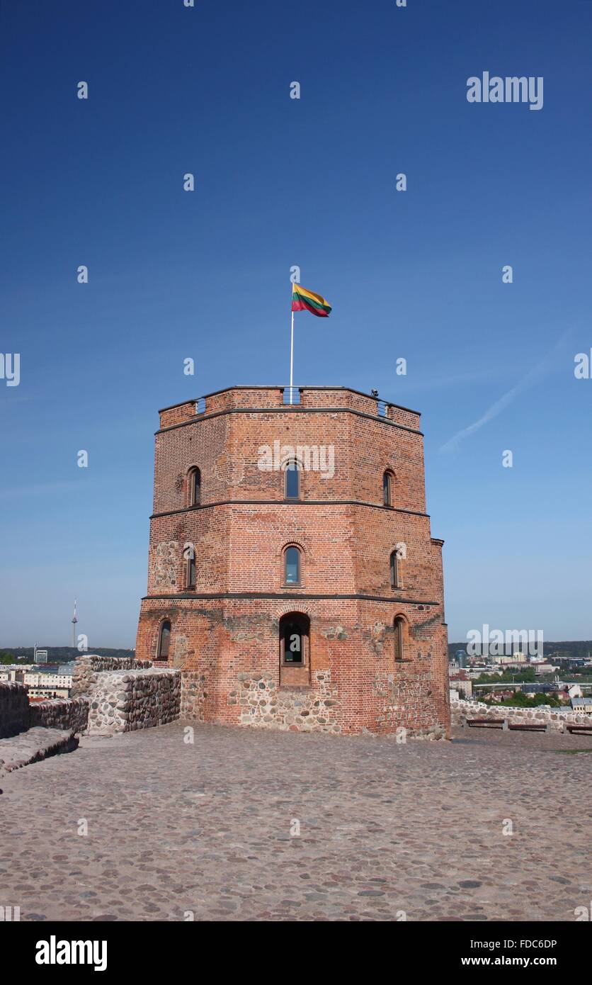 Tower gediminas castle vilnius lithuania hi-res stock photography and ...