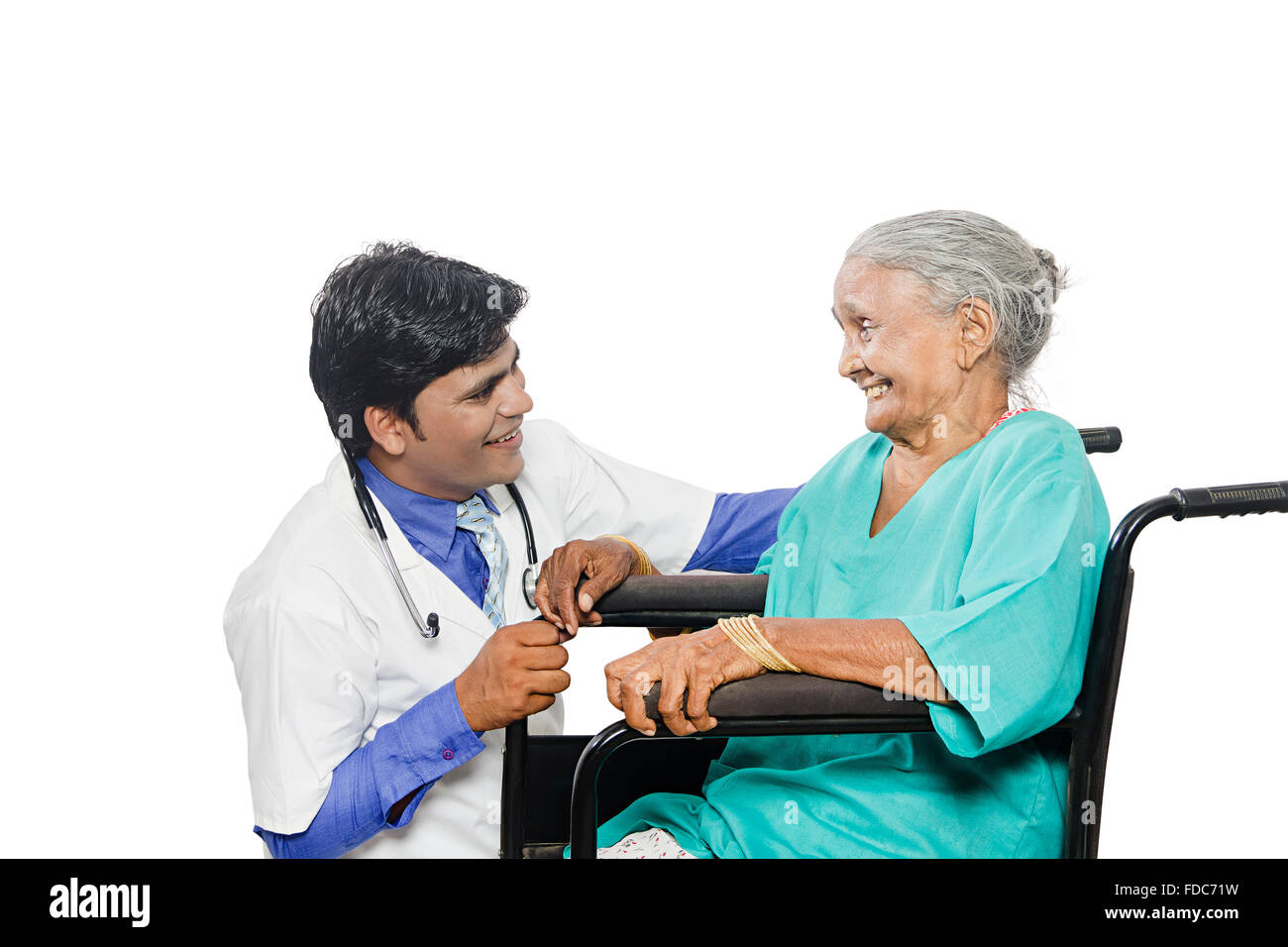 Patient Sitting Wheelchair Doctor Support Stock Photo - Alamy Patient Sitting Wheelchair Doctor Support Stock Photo - Alamy