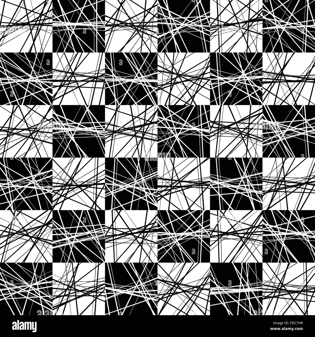Abstract pattern with random lines. Seamlessly repeatable Stock Vector ...