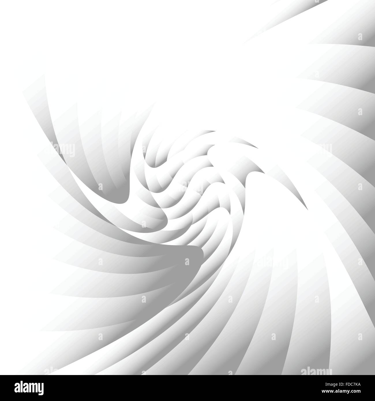 Abstract swirly image. Grayscale vortex, spirally pattern Stock Vector ...