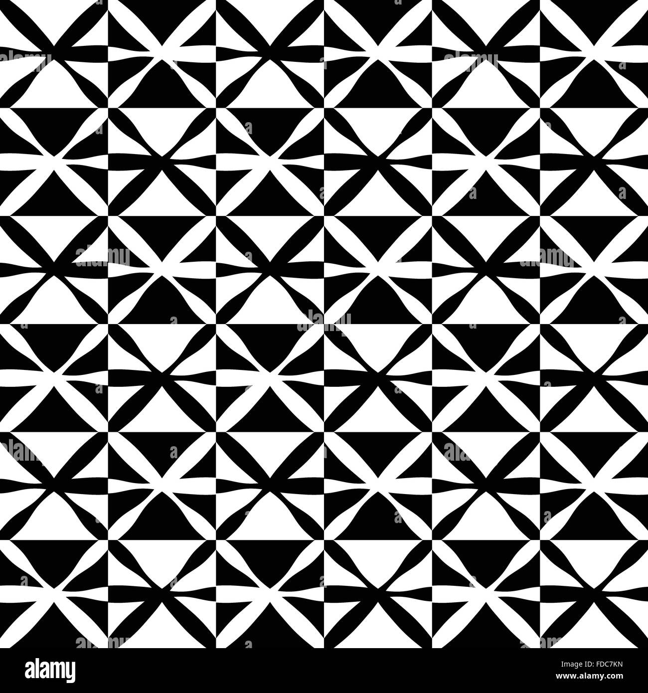 Pattern with X shapes for your design. Abstract monochrome vector ...