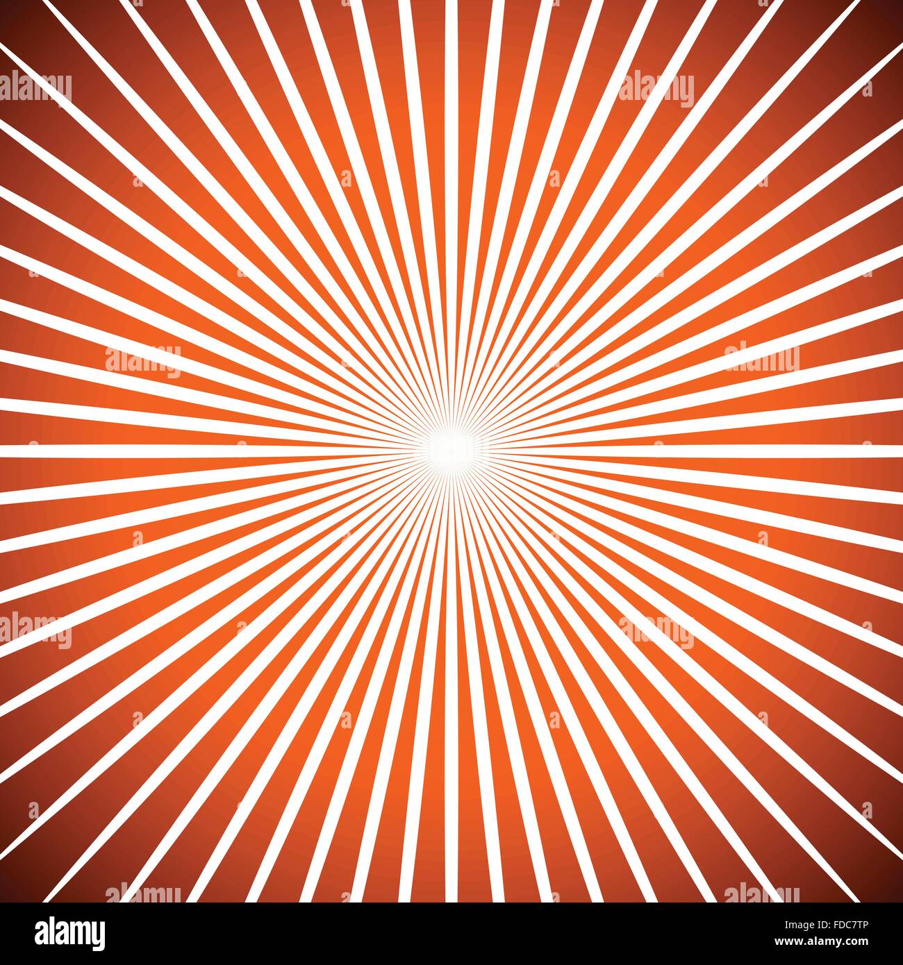 Colorful sunburst background. Radiating, converging lines abstract ...