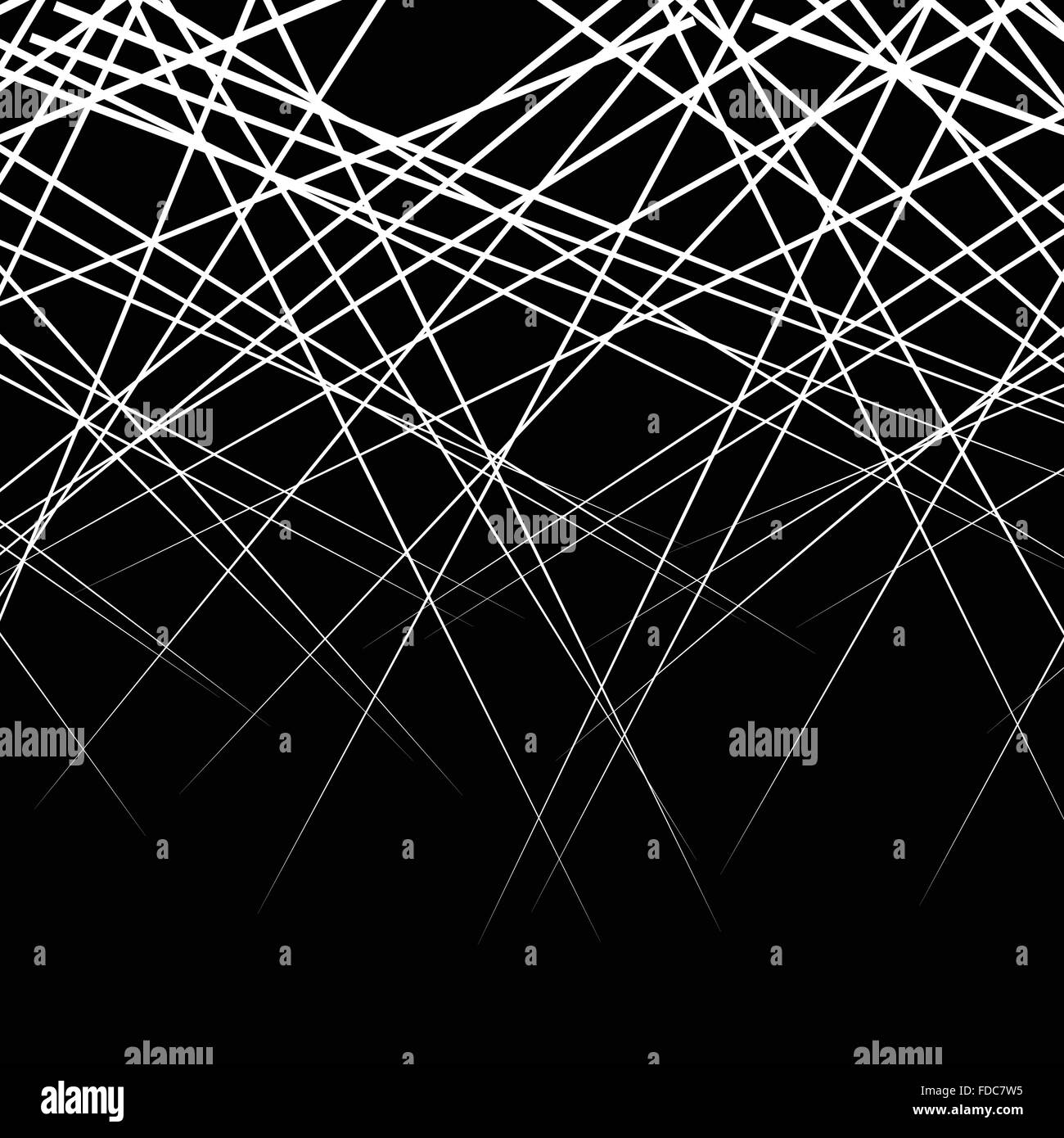 Random, intersecting lines. Abstract monochrome vector texture / pattern Stock Vector Image ...
