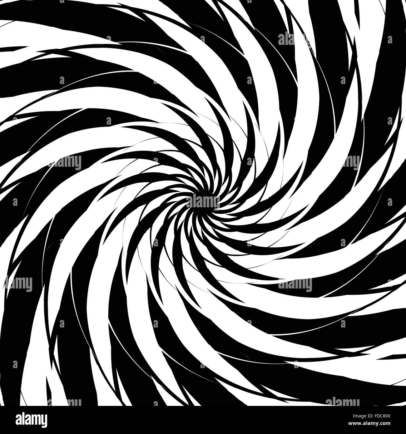 Monochrome vector art: Abstract spirally, swirly, twirling background ...