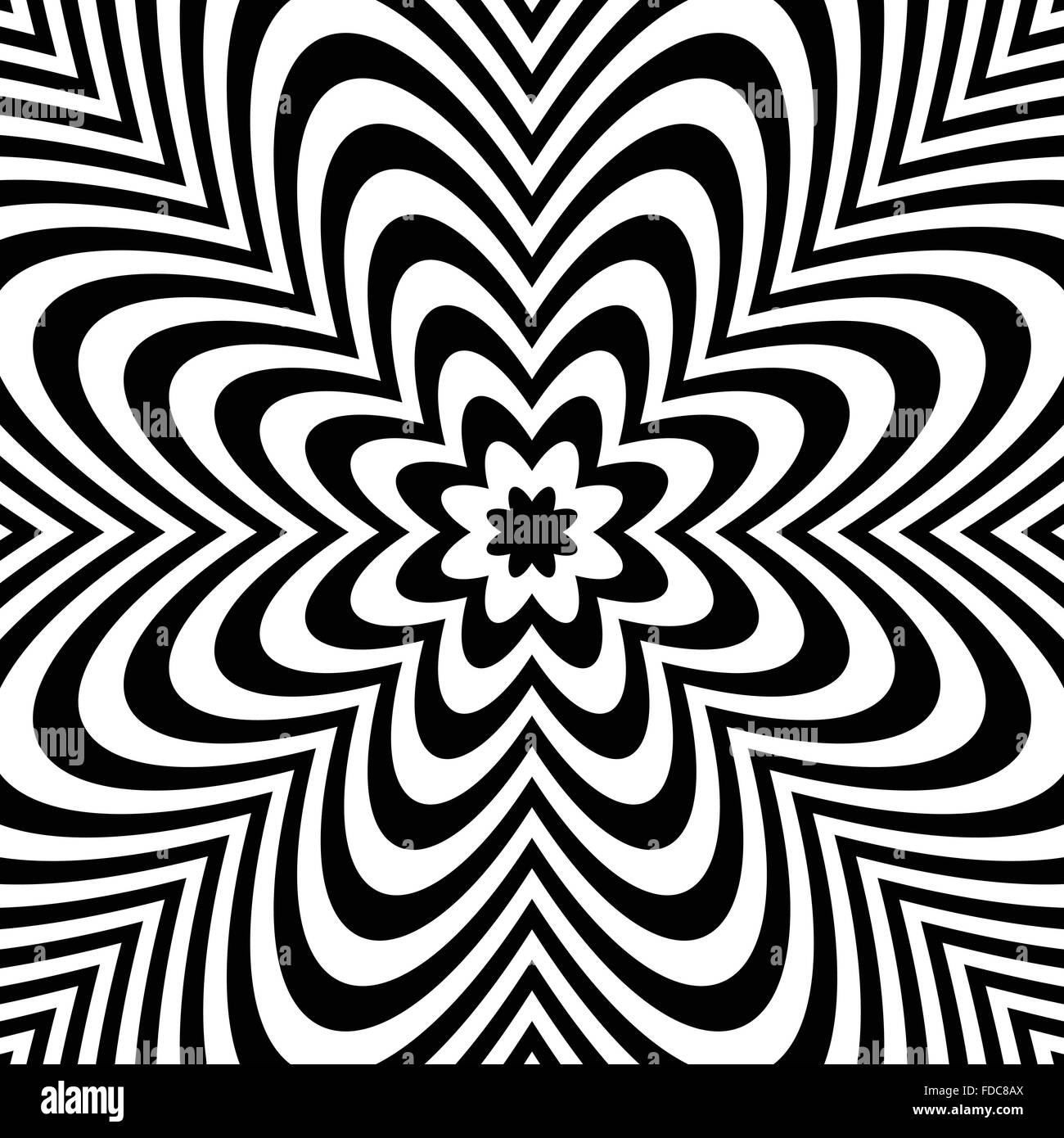 Monochrome background: Abstract bursting, radial, radiating pattern ...
