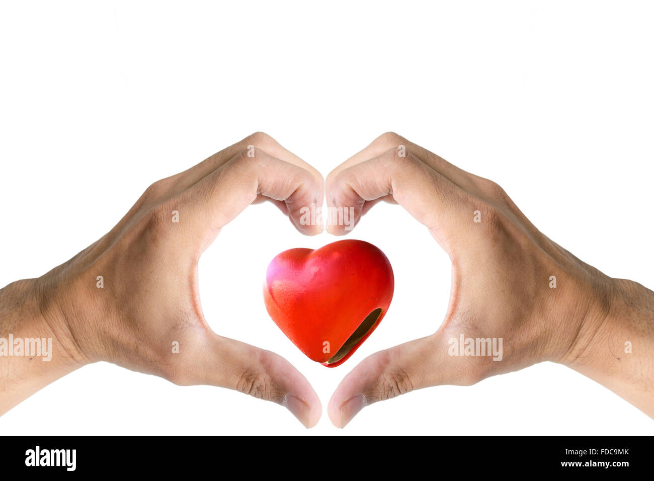 Two love heart signs Cut Out Stock Images & Pictures - Alamy