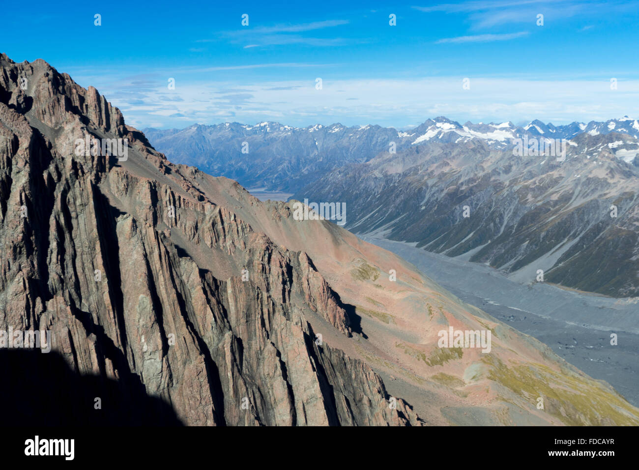 Natural landscape of stone rock with clear blue sky Stock Photo - Alamy