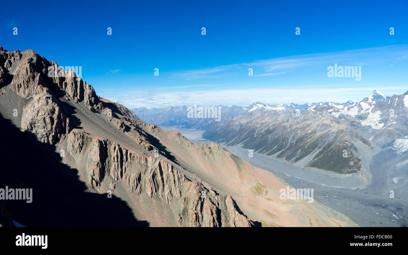 Natural landscape of stone rock with clear blue sky Stock Photo - Alamy