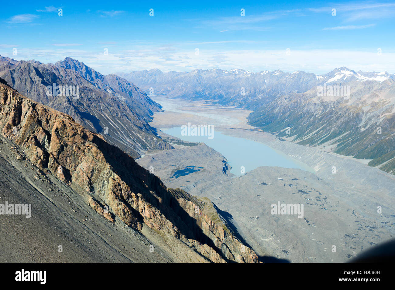 Natural landscape of stone rock with clear blue sky Stock Photo - Alamy
