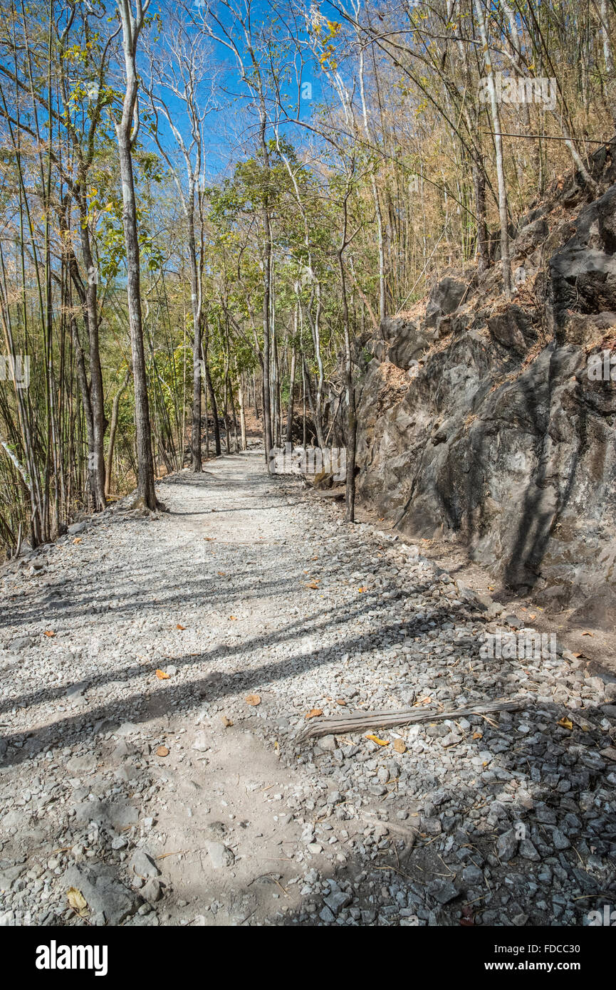 Siam Burma Death Railway Hellfire Pass, Konyu Cutting Stock Photo - Alamy