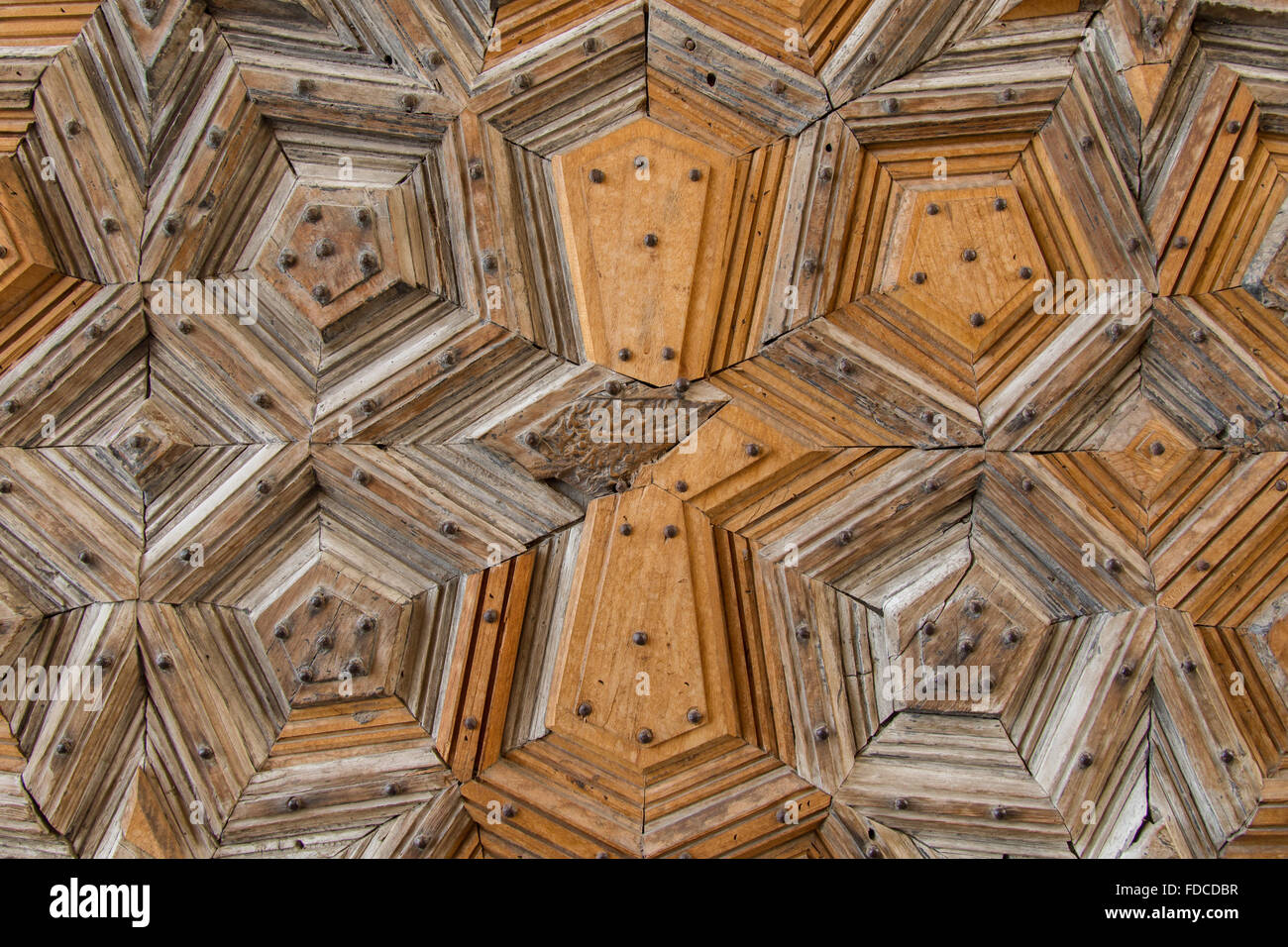 patterned wood door Stock Photo - Alamy