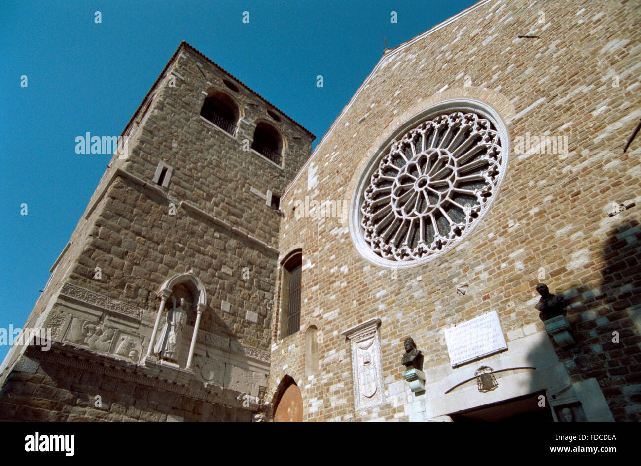 Trieste Italy Cathedral San Giusto High Resolution Stock Photography ...