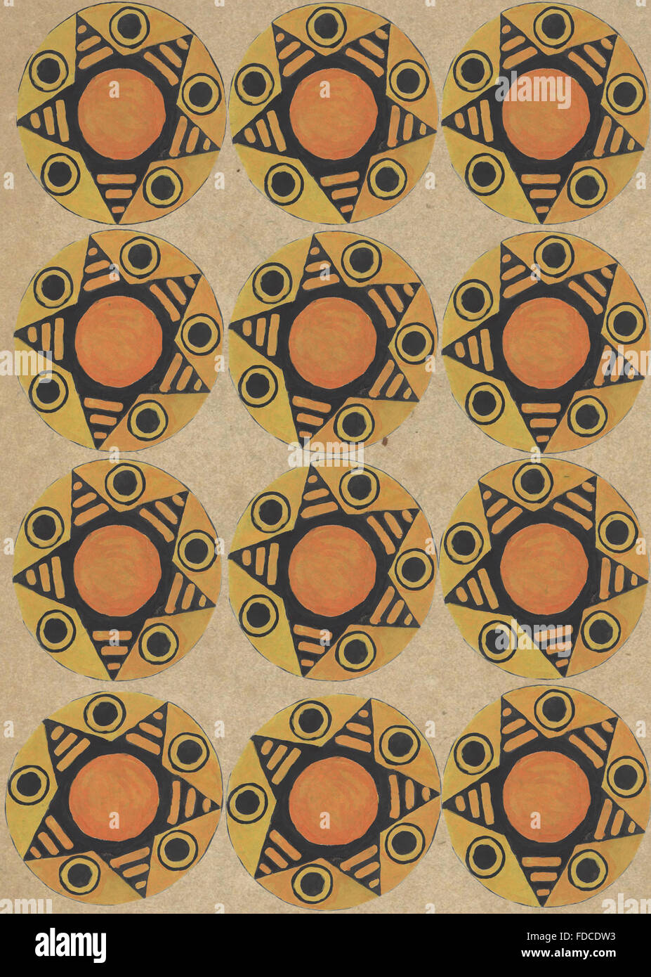 Unique repetitive symbols Stock Photo - Alamy