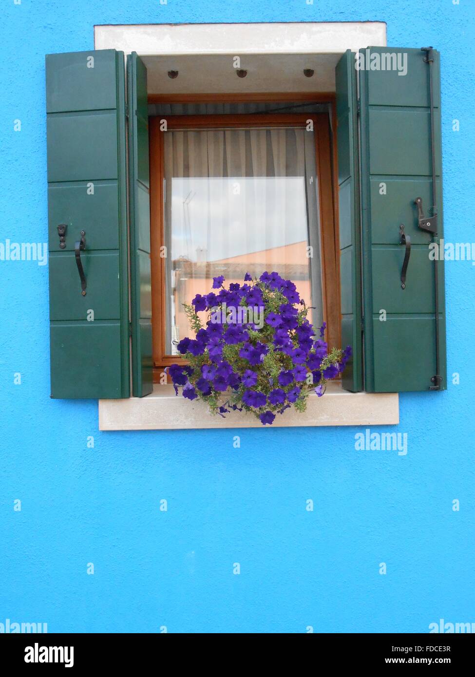 a view of Venice window,Italy Stock Photo - Alamy