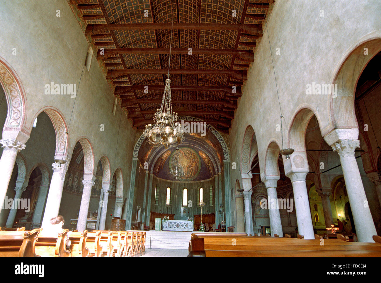Italy, Friuli Venezia Giulia, Trieste, San Giusto Cathedral, Interior ...