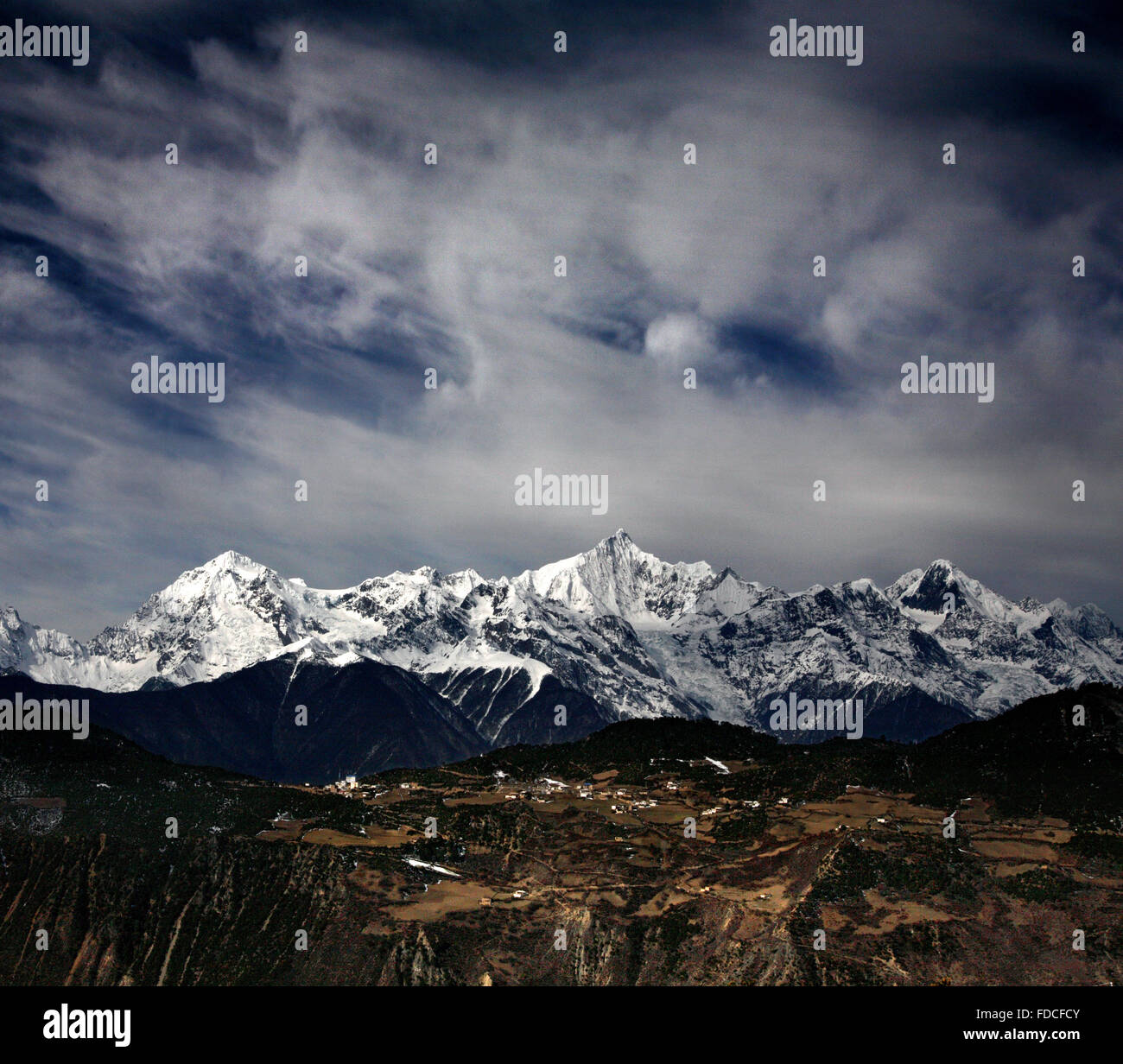 Gansu Province the Gannan Tibetan Stock Photo - Alamy