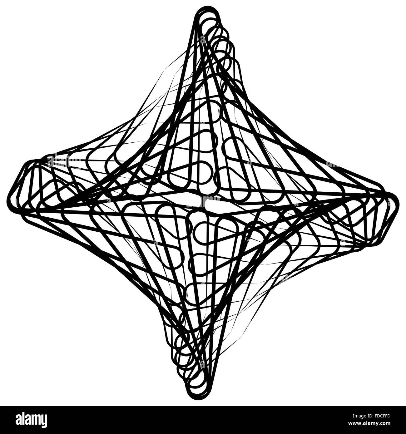 Spirograph vector pattern Black and White Stock Photos & Images - Alamy