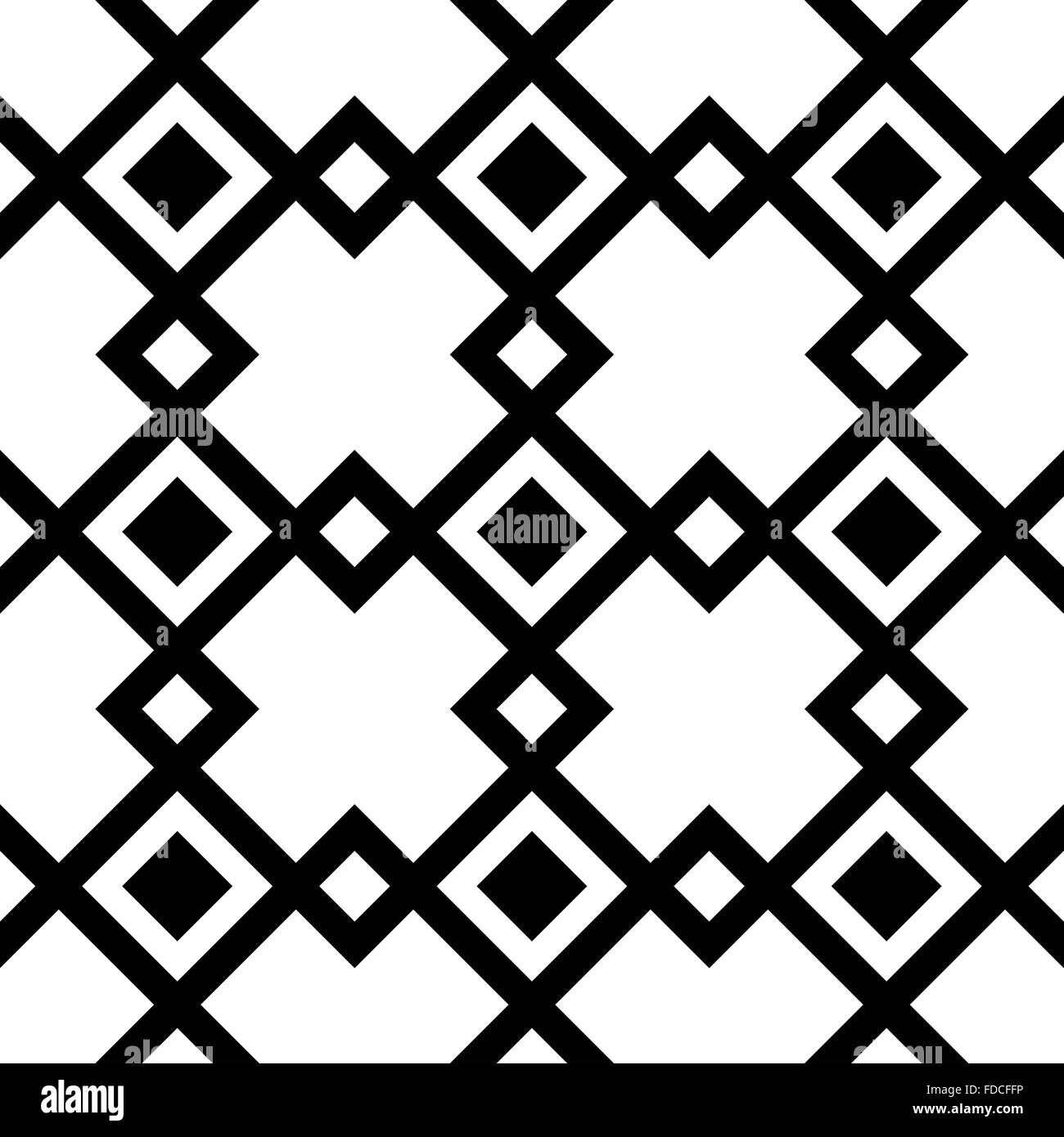 Square pattern. Seamlessly repeatable monochrome background with square ...