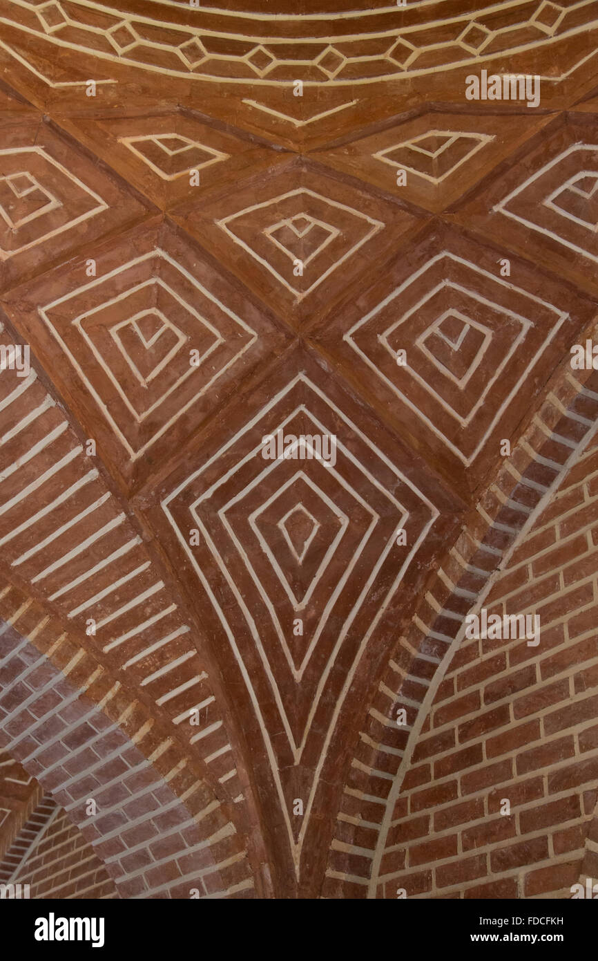 brick patterned ceiling Stock Photo - Alamy