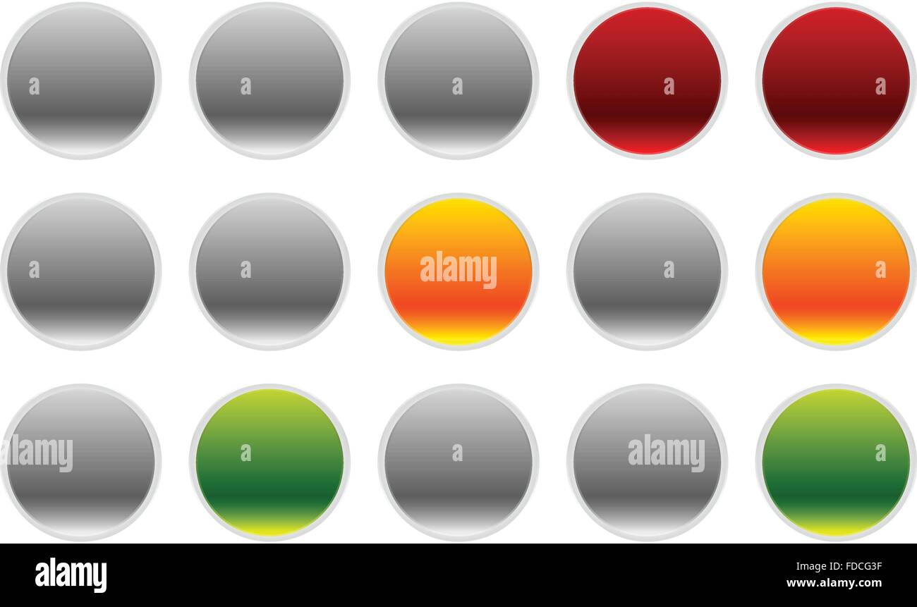 Intersection traffic lights junction Stock Vector Images - Alamy