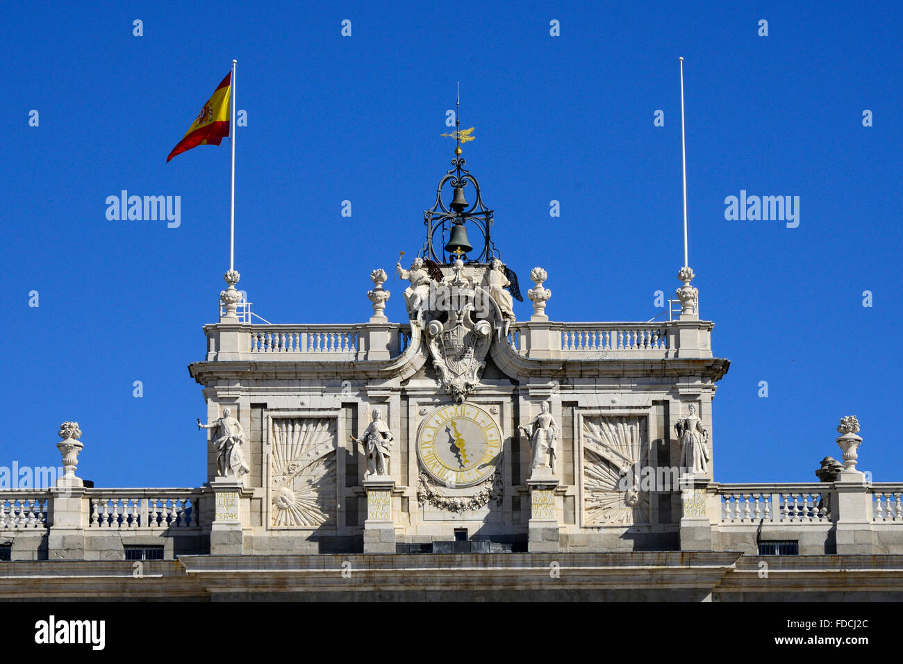 Palacio Real Royal Palace Madrid Spain ES Stock Photo - Alamy