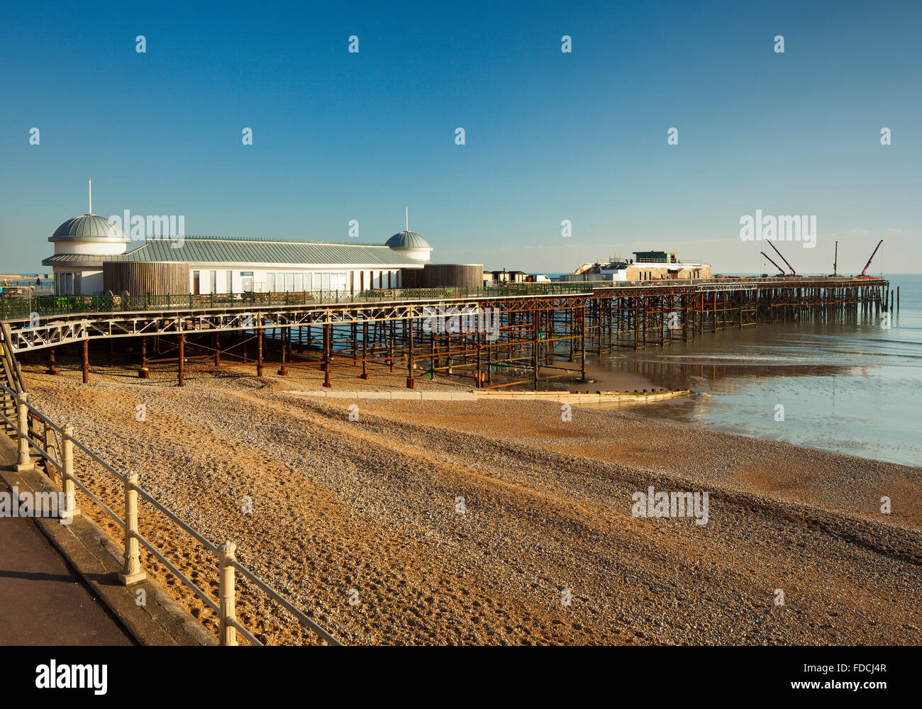 Hastings seafront pier hi-res stock photography and images - Alamy