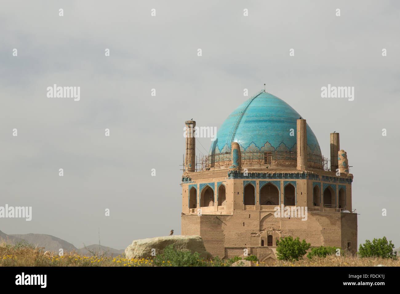 dome of Soltaniyeh Stock Photo - Alamy