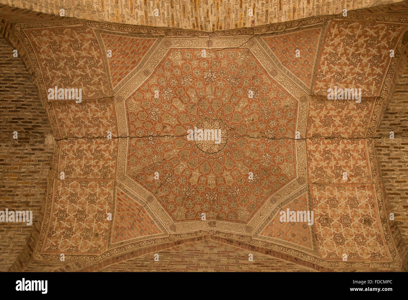 decorative brick ceiling patterns Stock Photo - Alamy